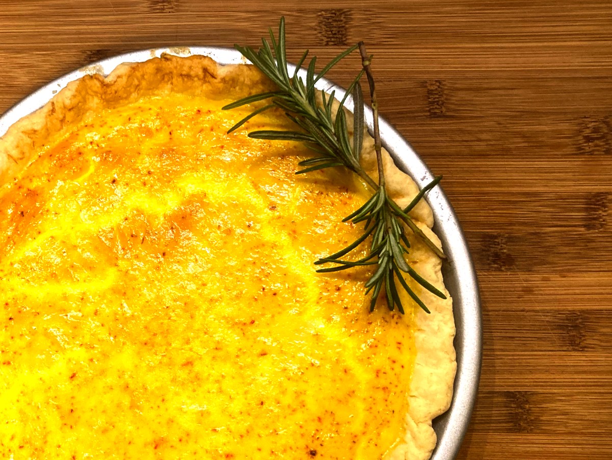 Daryol (Saffron Custard Tart) – Uncompromising Flavors